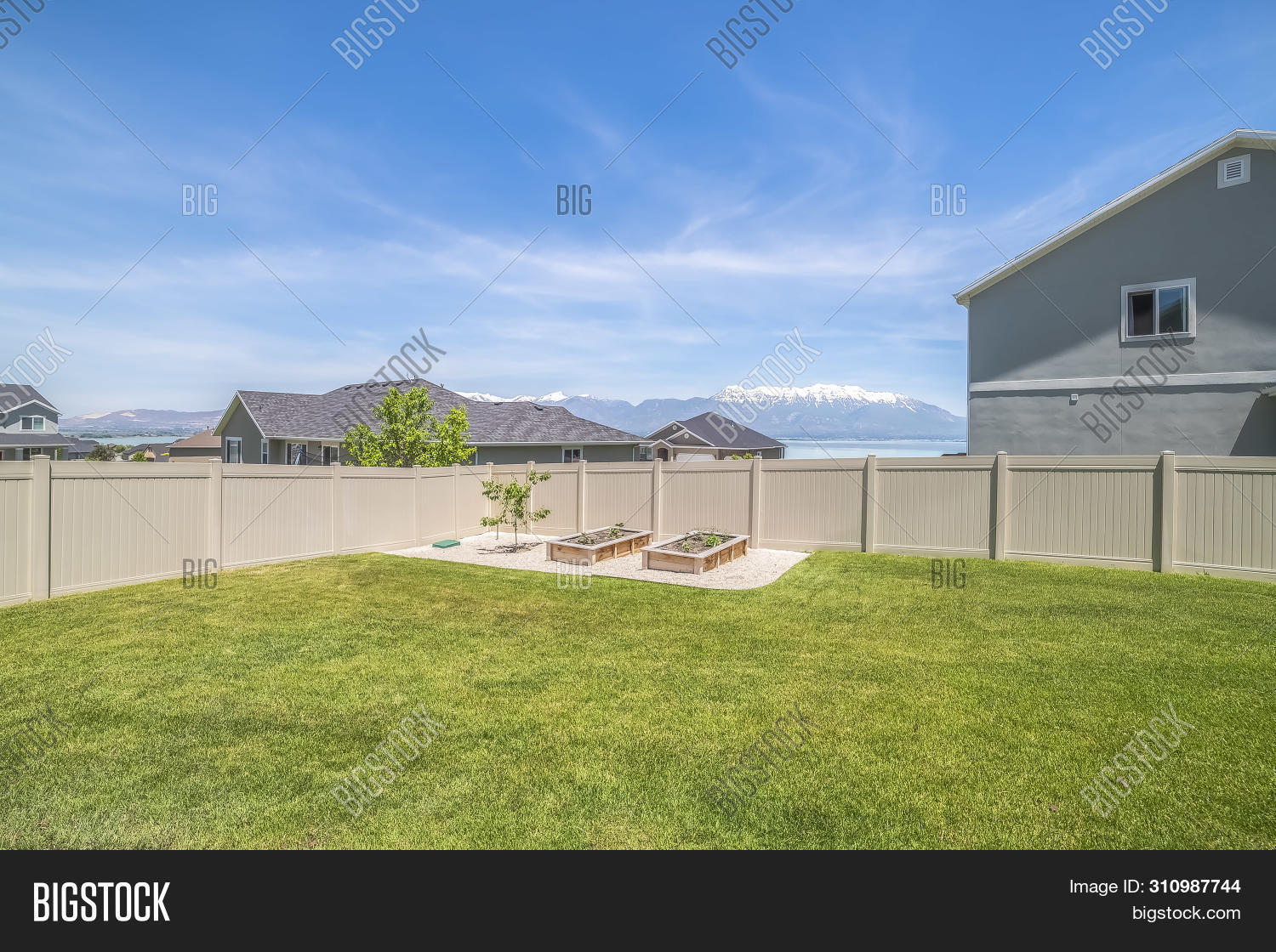 Grassy Yard View Image & Photo (Free Trial) | Bigstock