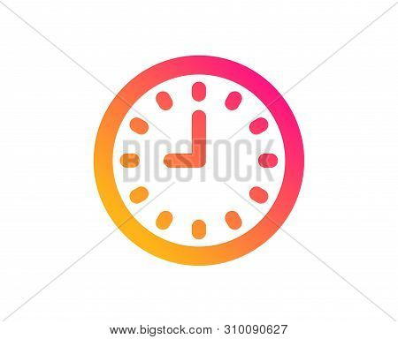 Clock Icon. Time Sign Vector & Photo (Free Trial) | Bigstock