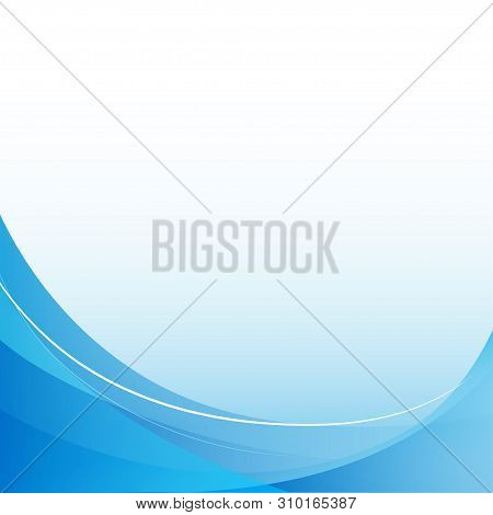 Blue Water Line Wave Vector & Photo (Free Trial) | Bigstock