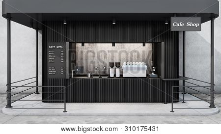 Front View Cafe Shop Image & Photo (Free Trial) | Bigstock
