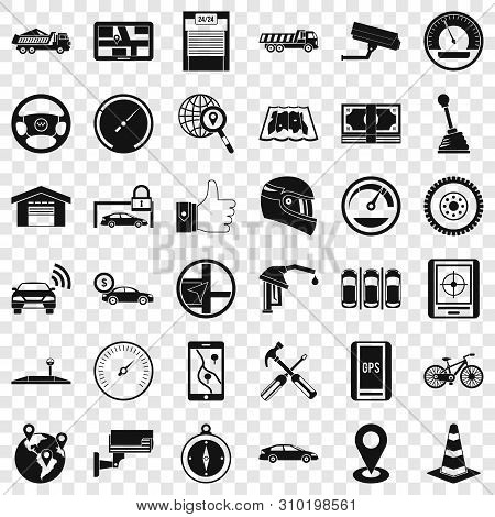 Gate Icons Set. Vector & Photo (Free Trial) | Bigstock