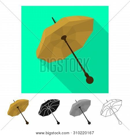 Vector Design Parasol Vector & Photo (Free Trial) | Bigstock