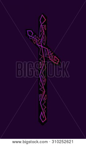 Rune Nauthiz. Ancient Image & Photo (Free Trial) | Bigstock