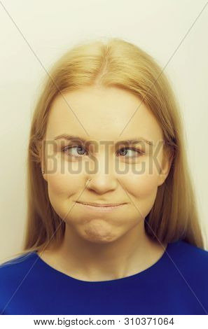 Woman Squinting Eyes Image & Photo (Free Trial) | Bigstock