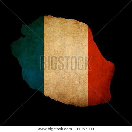 Map Outline Reunion Image & Photo (Free Trial) | Bigstock