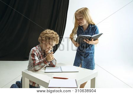 Boy Girl Preparing Image & Photo (Free Trial) | Bigstock