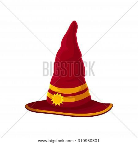 Red Wizard Hat Two Vector & Photo (Free Trial) | Bigstock