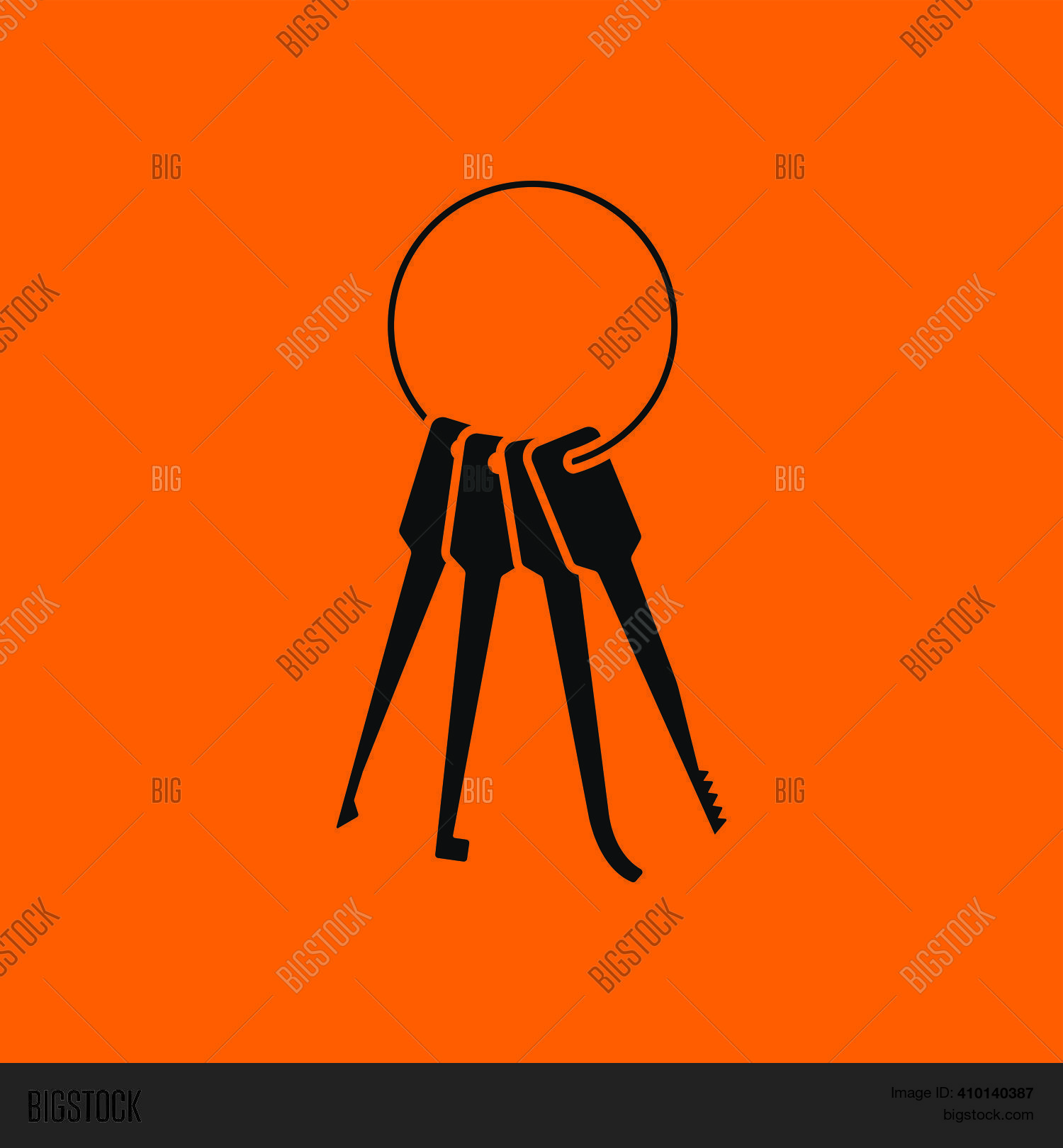Lockpick Icon. Black Vector & Photo (Free Trial) | Bigstock