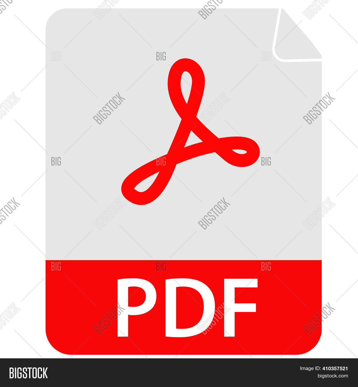 Pdf Icon On White Image & Photo (Free Trial) | Bigstock