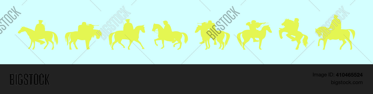 Set Cavalry Cartoon Vector & Photo (Free Trial) | Bigstock