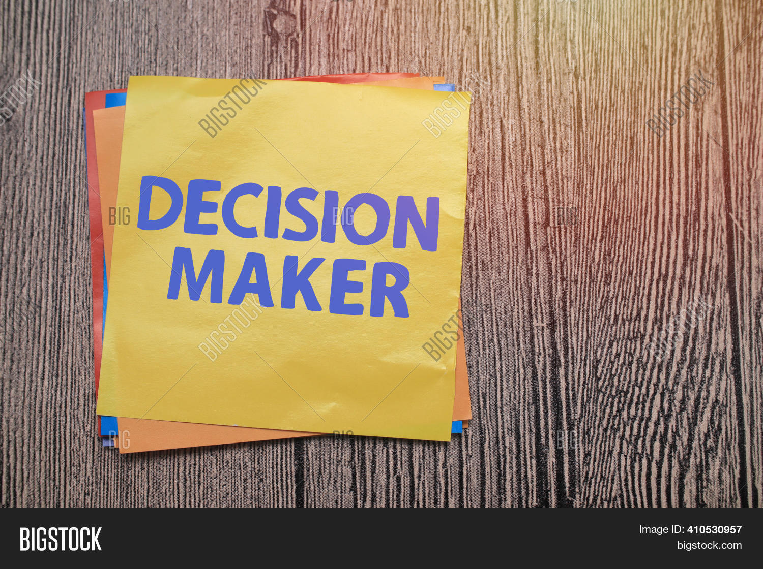 Decision Maker, Text Image & Photo (Free Trial) | Bigstock