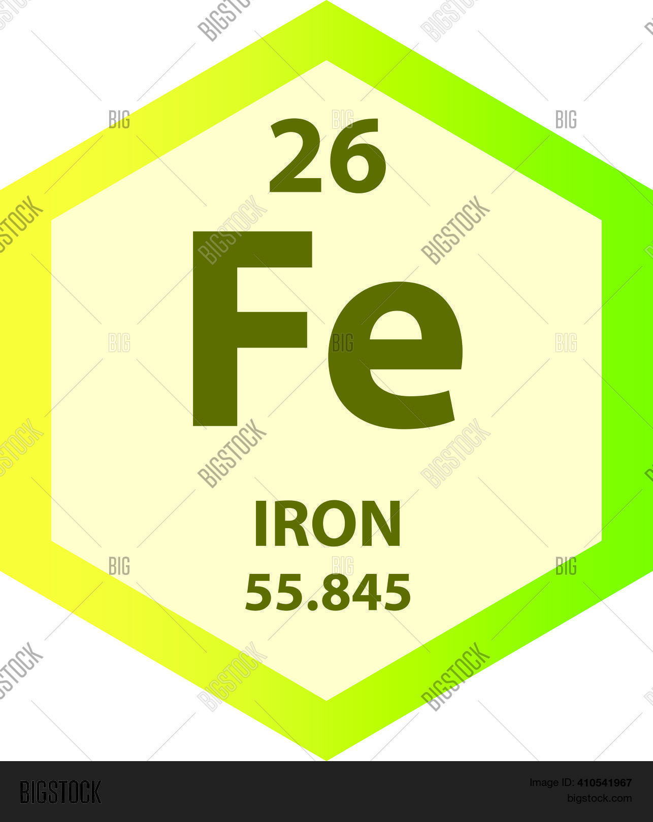 Fe Iron Transition Vector & Photo (Free Trial) | Bigstock