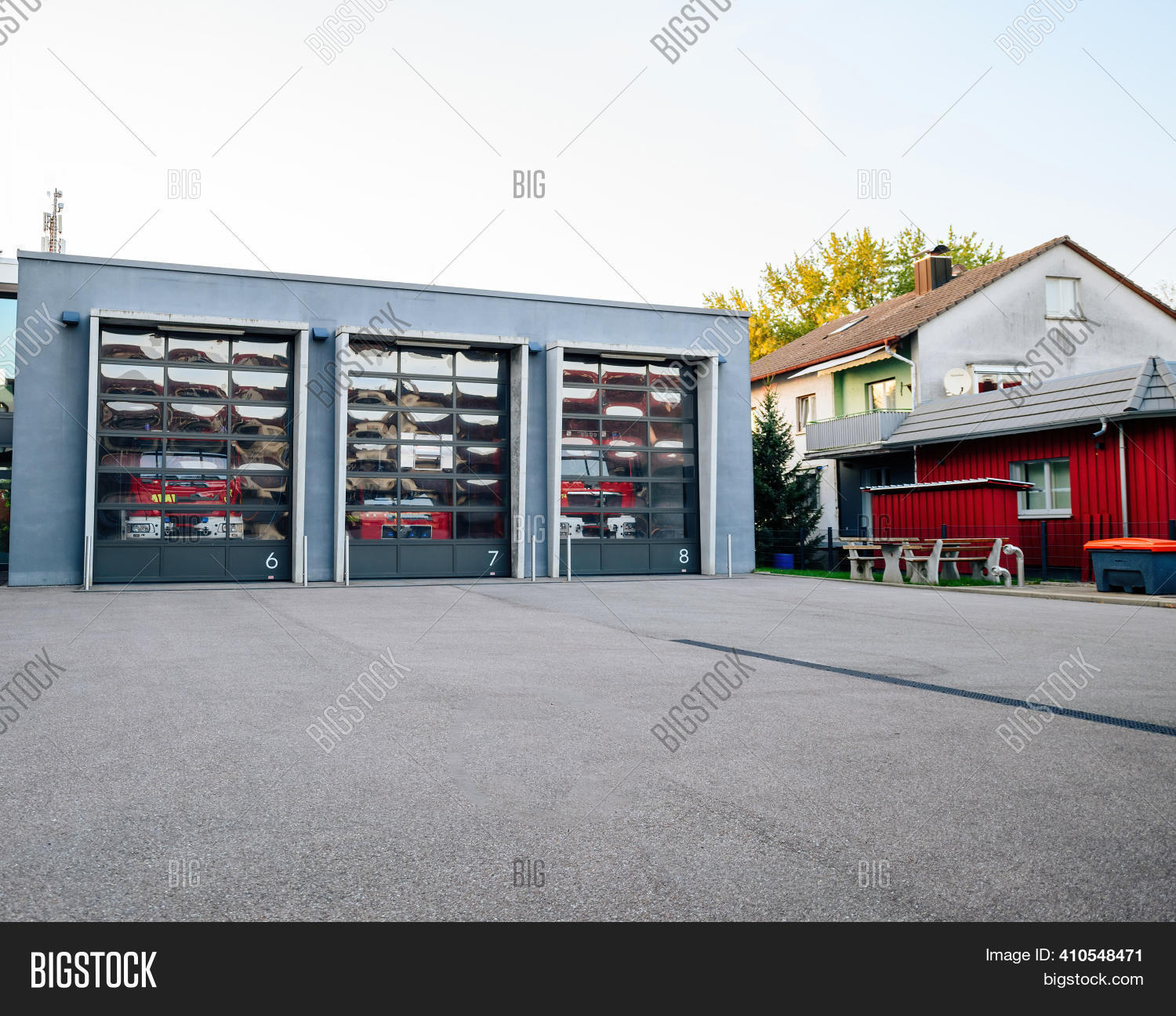 Fire Brigade Building Image & Photo (Free Trial) | Bigstock