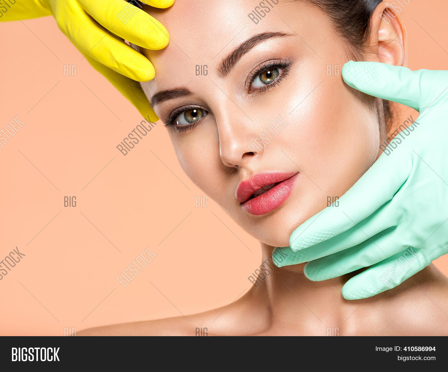 Face Skin Check Before Image & Photo (Free Trial) | Bigstock