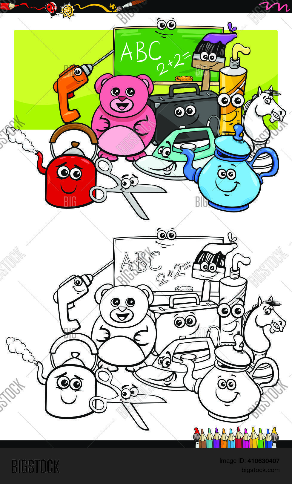 Cartoon Illustration Vector & Photo (Free Trial) | Bigstock