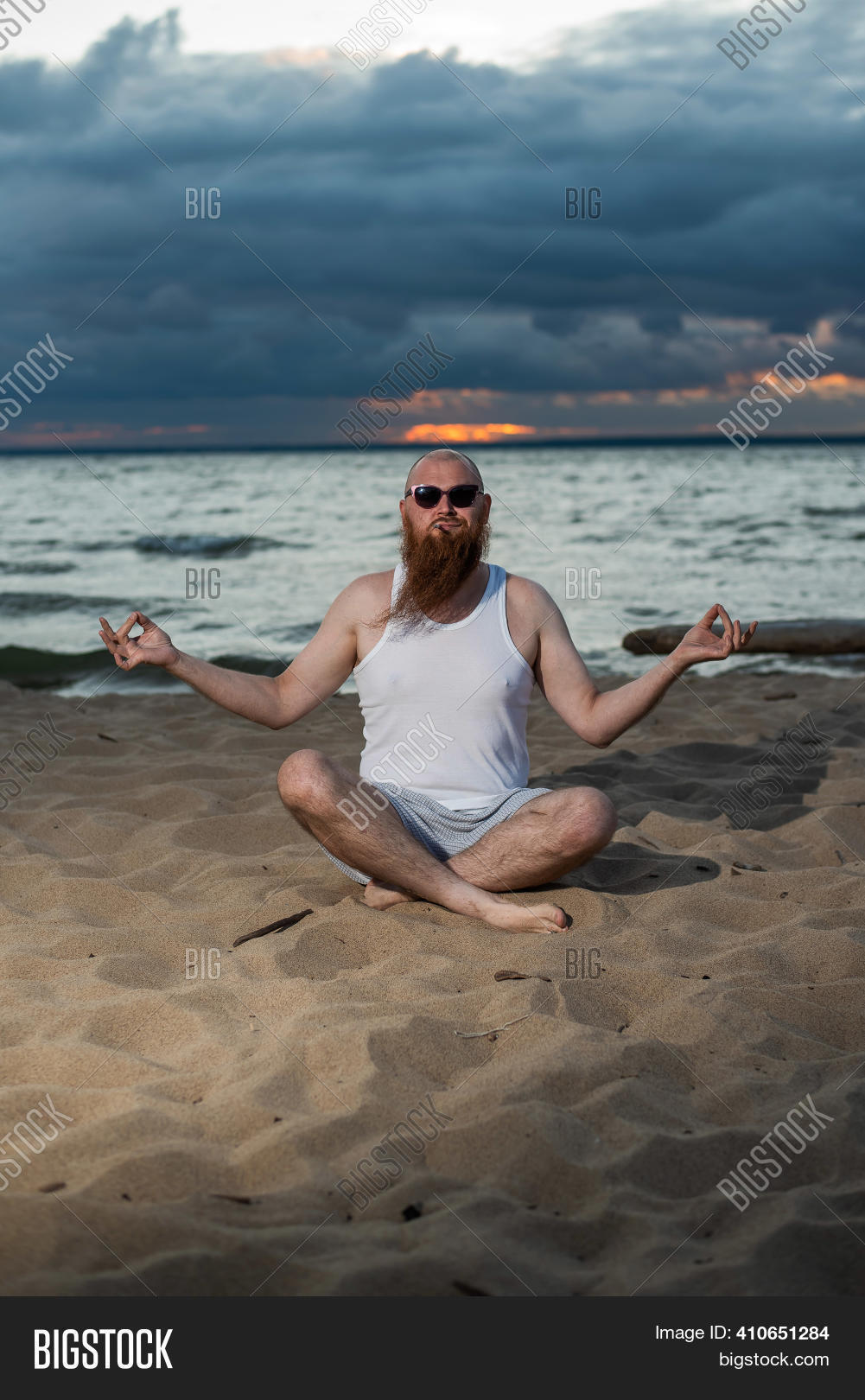 Bald Man Red Beard Image & Photo (Free Trial) | Bigstock