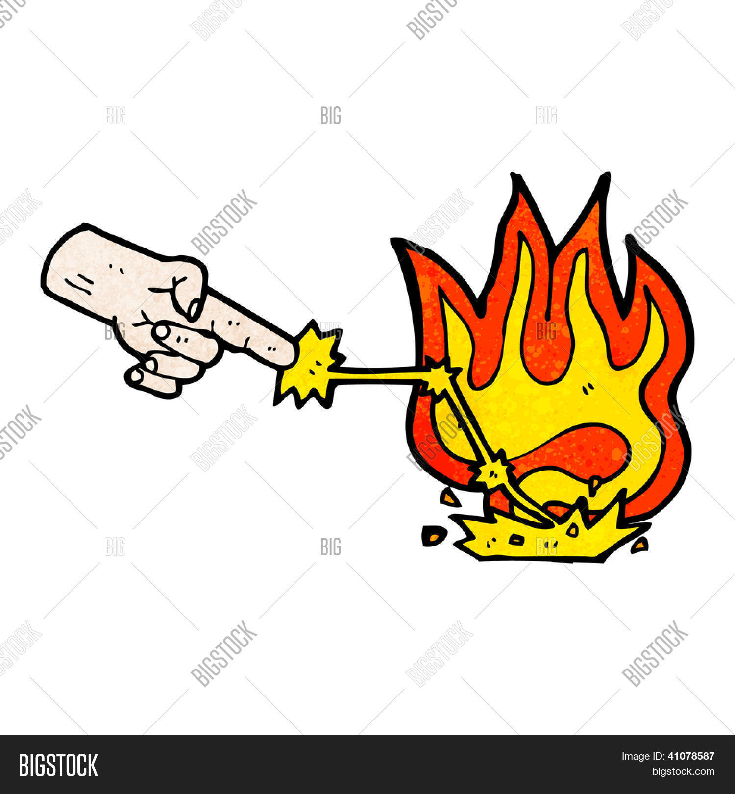Cartoon Hand God Vector & Photo (Free Trial) | Bigstock