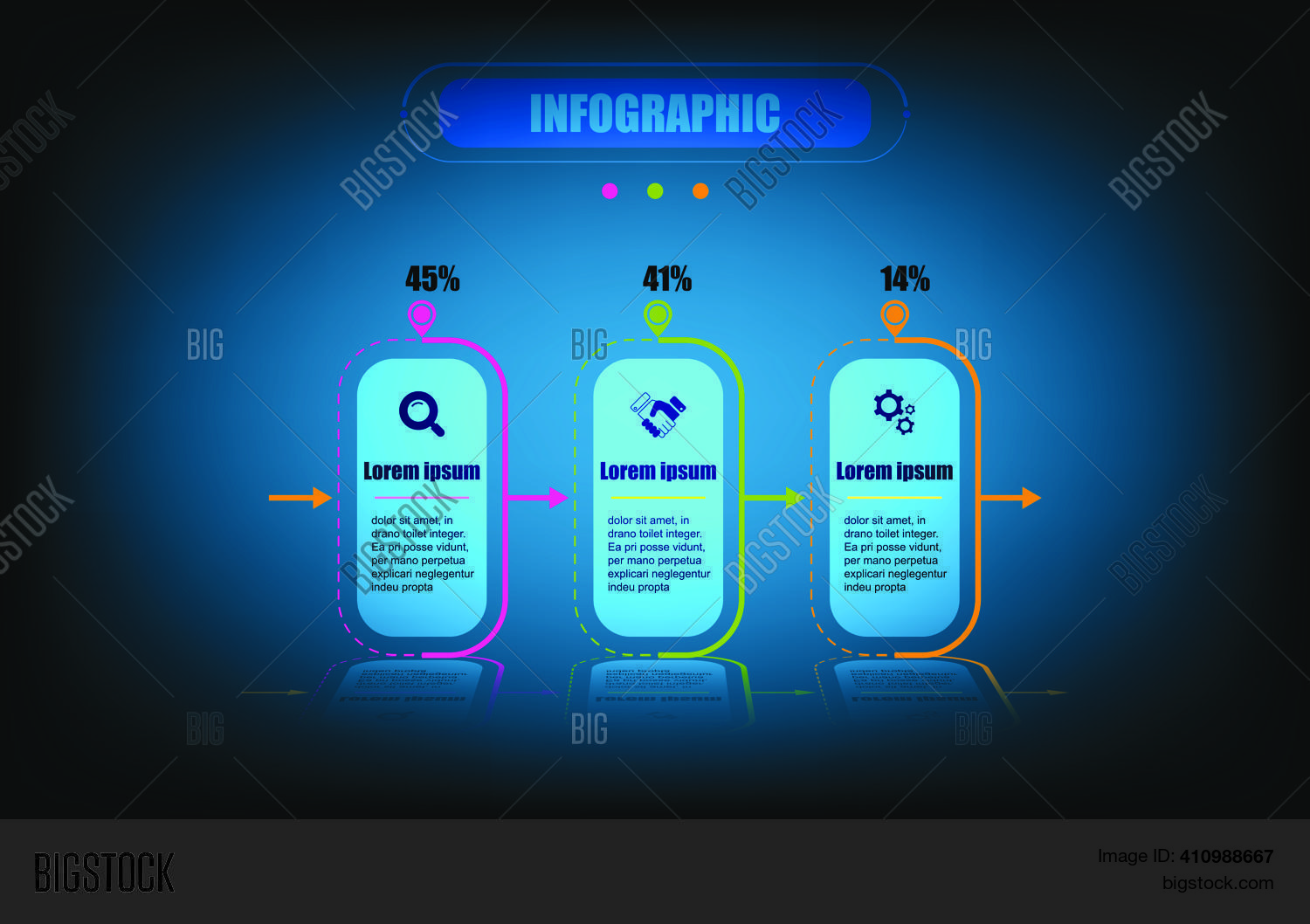 Infographic Rounded Vector & Photo (Free Trial) | Bigstock
