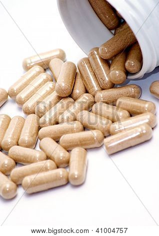 Brown Pills Image & Photo (Free Trial) | Bigstock