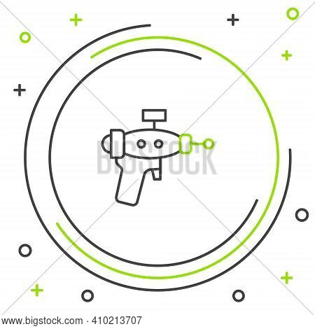 Line Ray Gun Icon Vector & Photo (Free Trial) | Bigstock