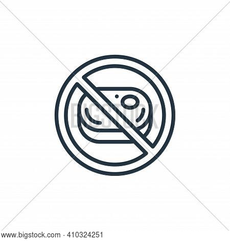 No Meat Icon Isolated Vector & Photo (Free Trial) | Bigstock