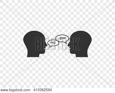 People Talking Icon Vector & Photo (Free Trial) | Bigstock