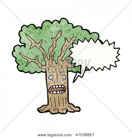 Cartoon Talking Tree Vector & Photo (Free Trial) | Bigstock