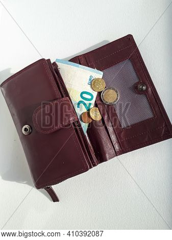 Leather Wallet Euro Image & Photo (Free Trial) | Bigstock