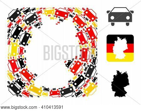 Vector y foto Germany Map Stencil (prueba gratis) | Bigstock