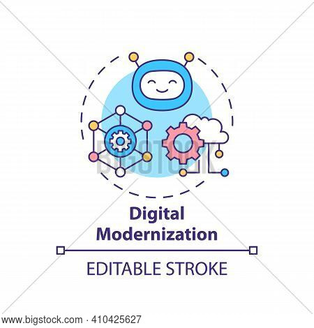 Digital Modernization Vector & Photo (Free Trial) | Bigstock