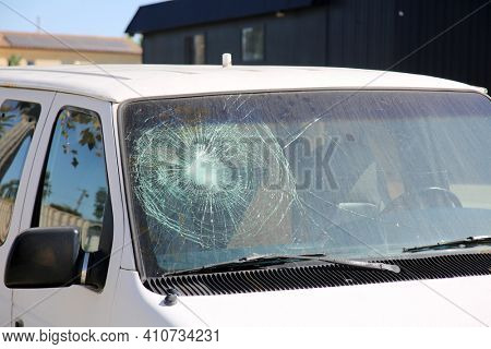 Broken Windshield. Image & Photo (Free Trial) | Bigstock