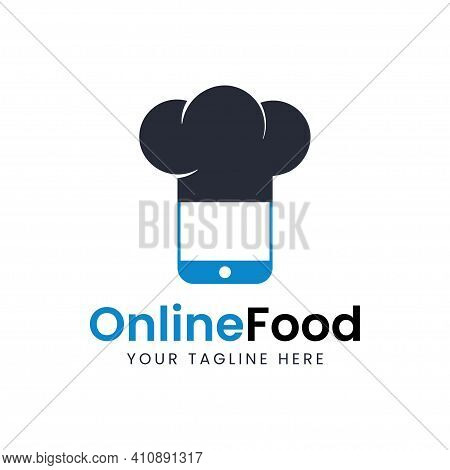 Online Food Logo Vector & Photo (Free Trial) | Bigstock
