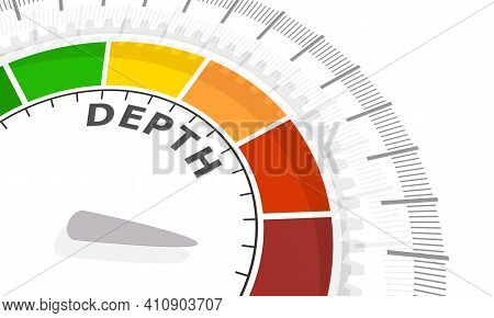 Color Scale Arrow Red Image & Photo (Free Trial) | Bigstock