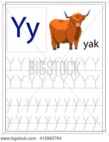 Yak. Worksheet Vector & Photo (Free Trial) | Bigstock