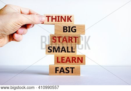 Think Big Start Small Image & Photo (Free Trial) | Bigstock