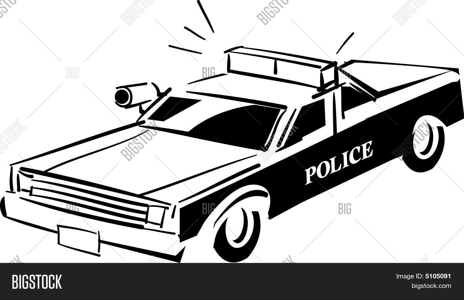 Police Cruiser Vector & Photo (Free Trial) | Bigstock