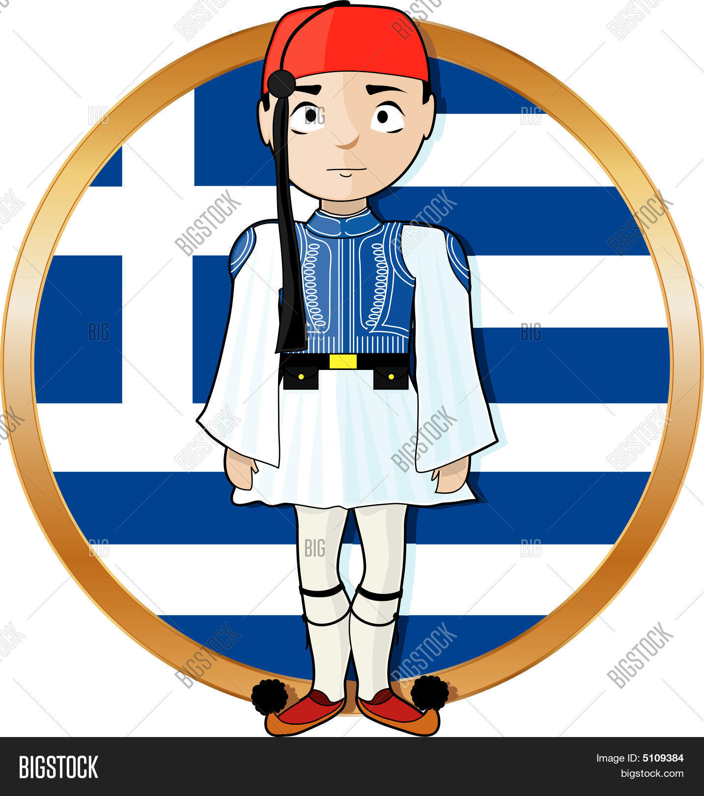 Greek Evzon Vector & Photo (Free Trial) | Bigstock