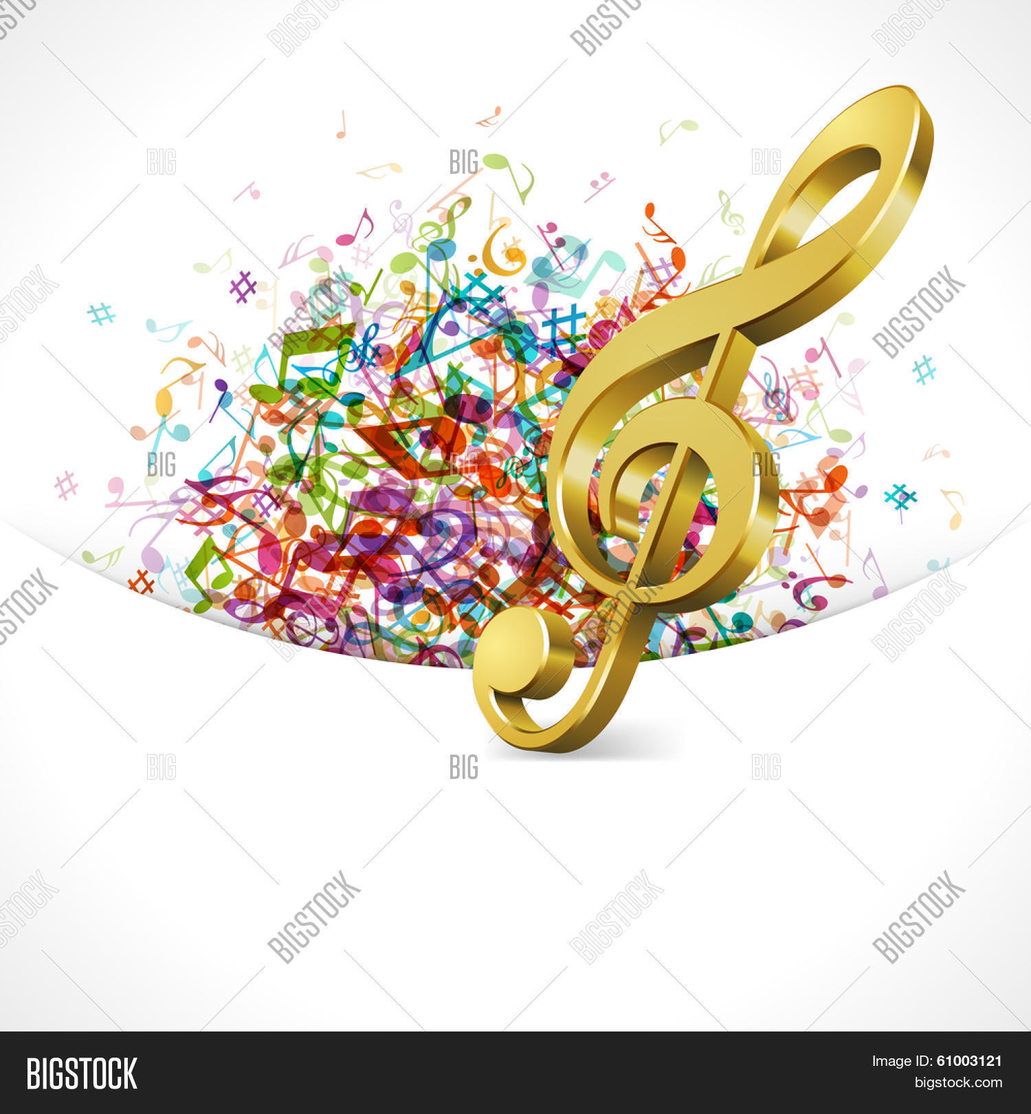 Colorful Music Vector & Photo (Free Trial) | Bigstock