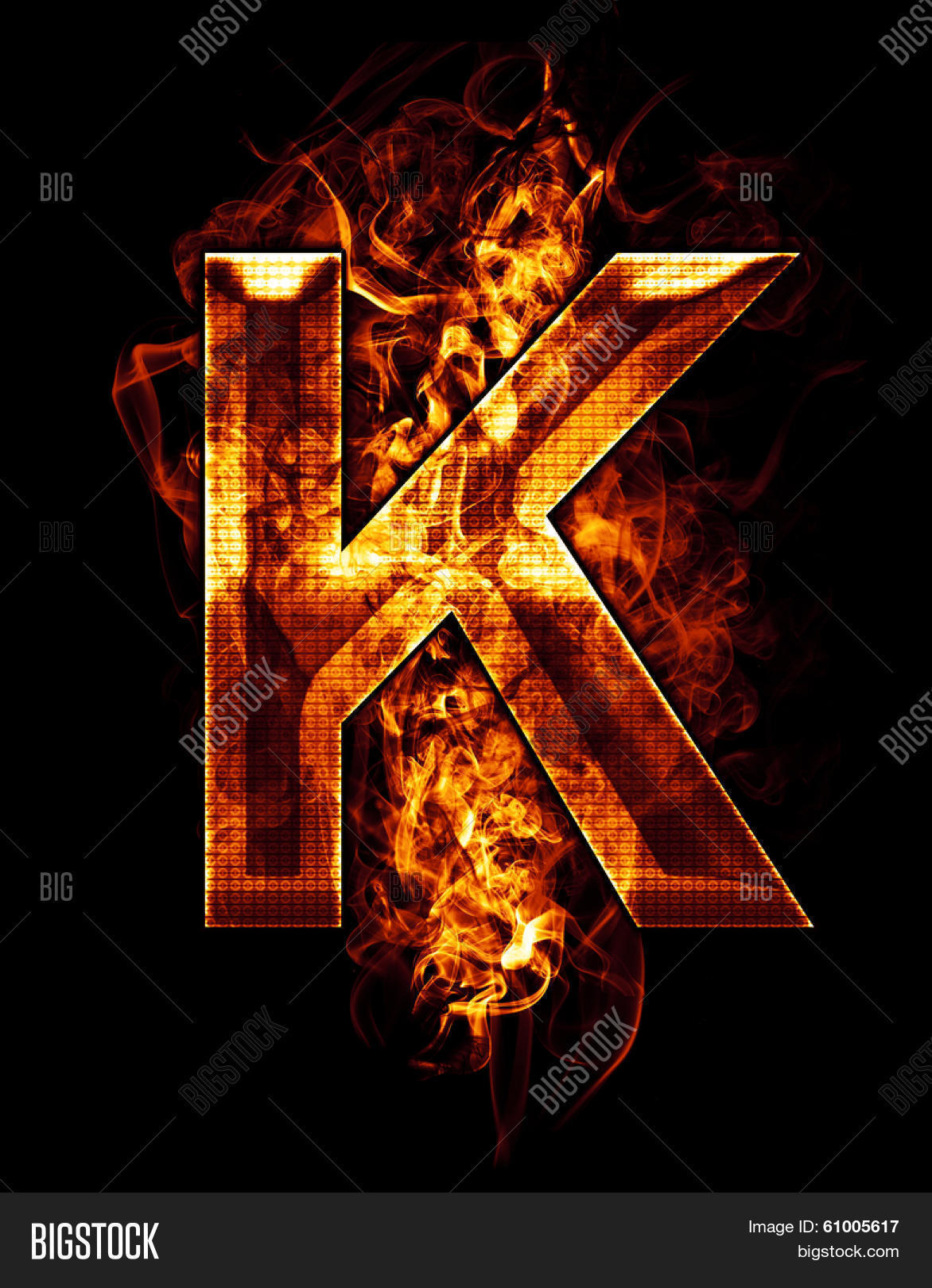 K, Illustration Letter Image & Photo (Free Trial) | Bigstock