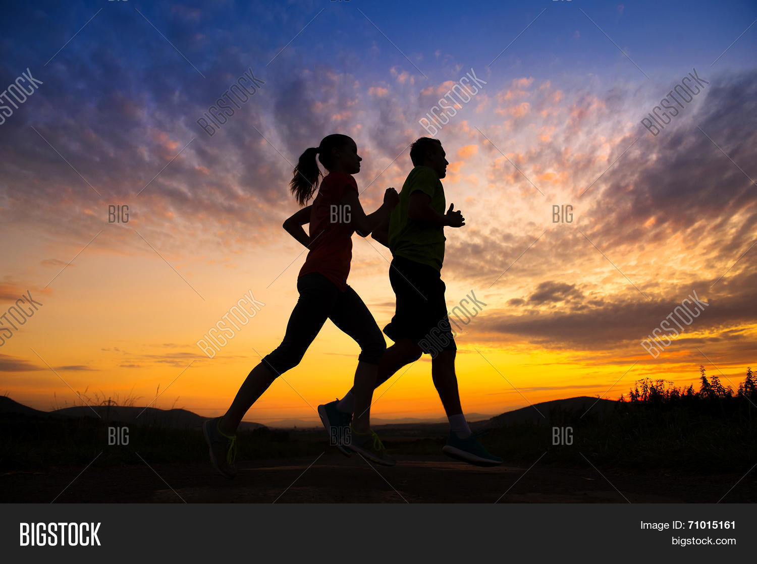 Silhouette Couple Image & Photo (Free Trial) | Bigstock