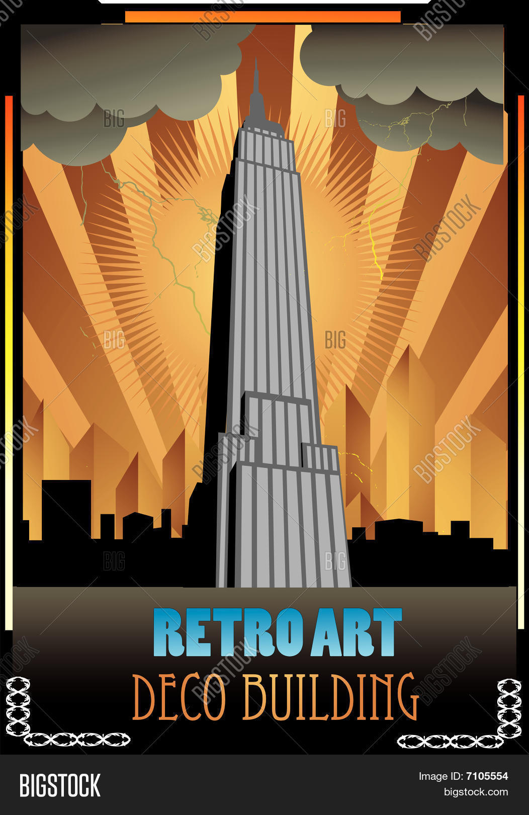 Retro Building Vector Vector & Photo (Free Trial) | Bigstock