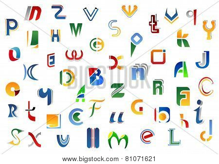 Alphabet Letters Vector & Photo (Free Trial) | Bigstock
