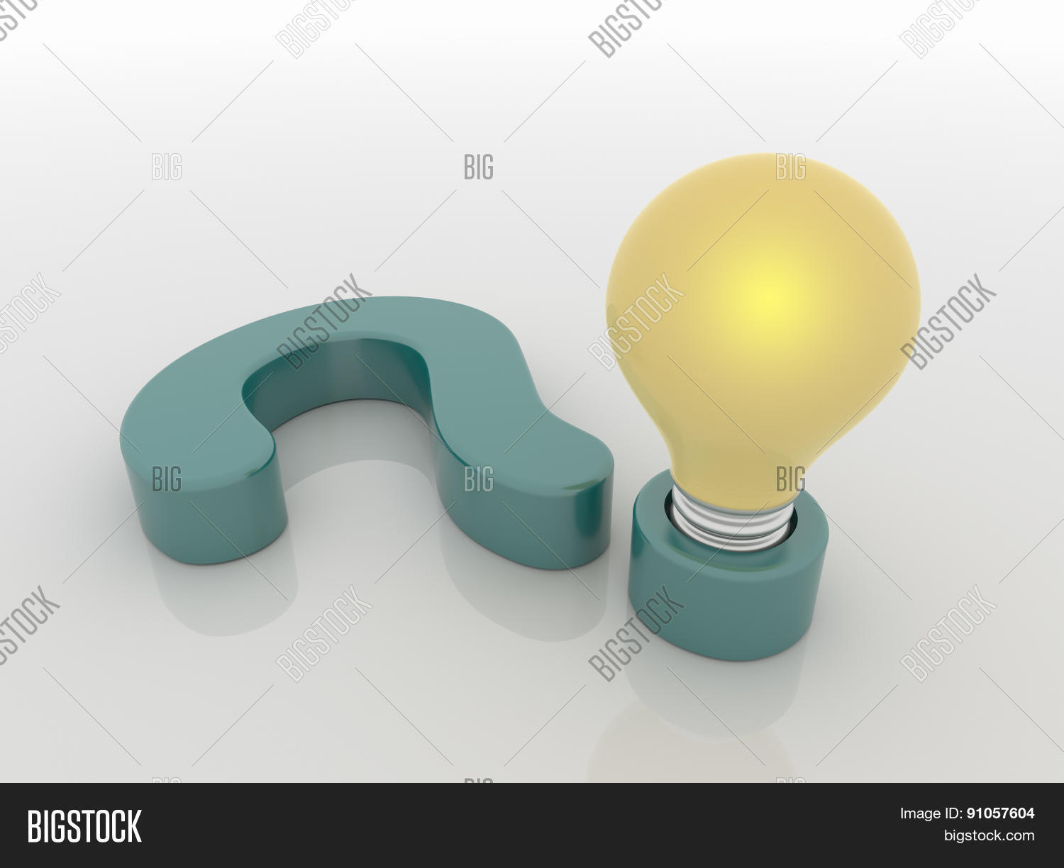 Question Mark Lamp Image & Photo (Free Trial) | Bigstock