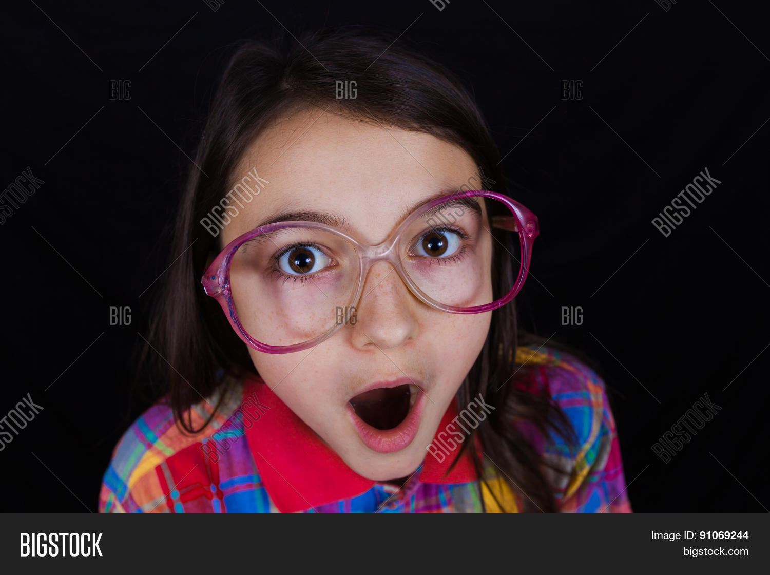 Surprised Little Girl Image & Photo (Free Trial) | Bigstock