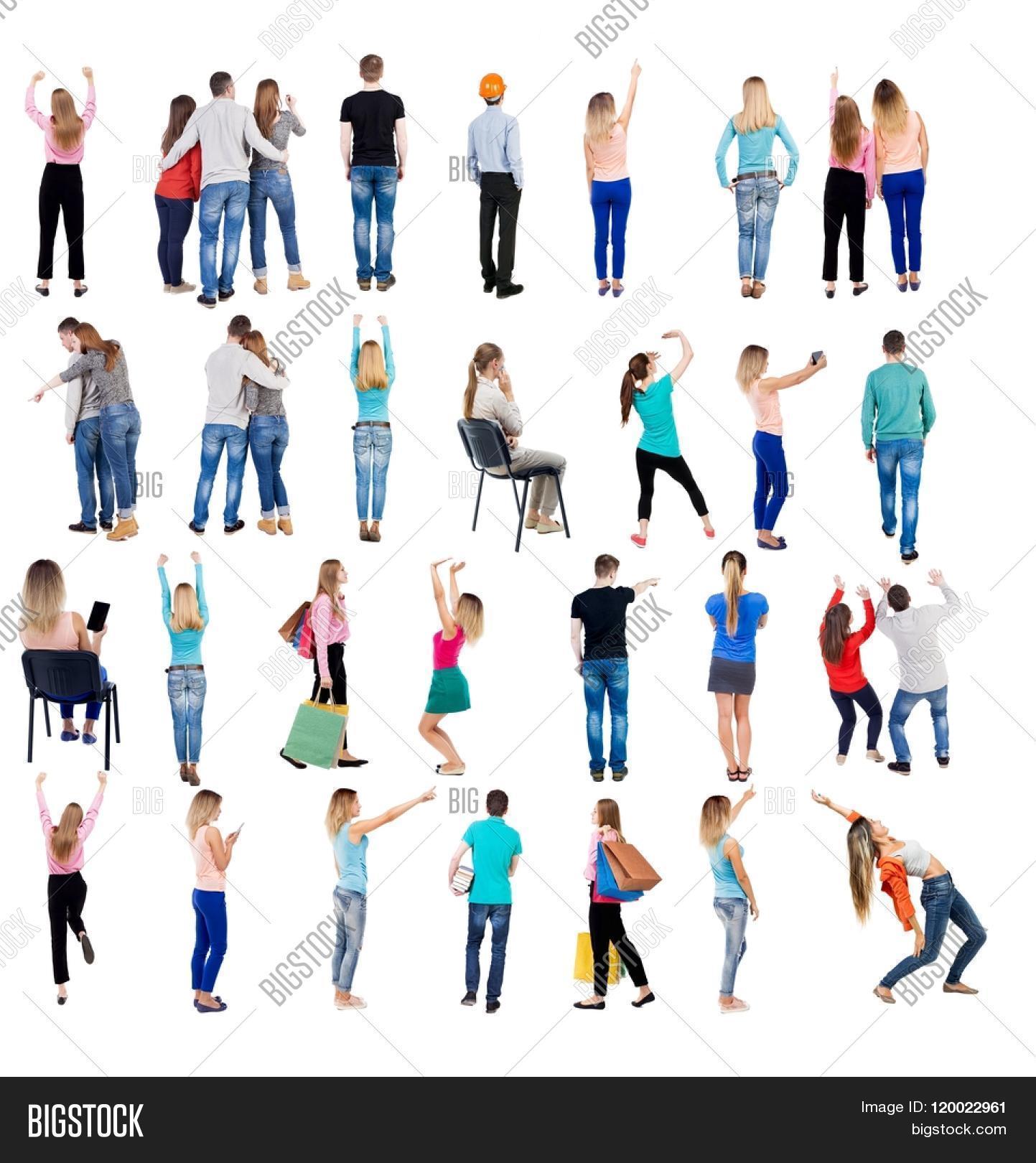 Collection " Back View Image & Photo (Free Trial) | Bigstock