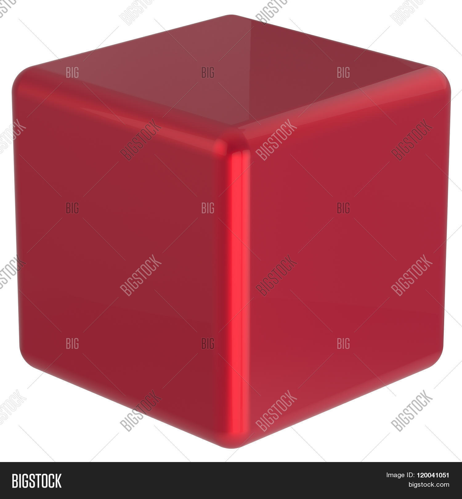 Cube Geometric Shape