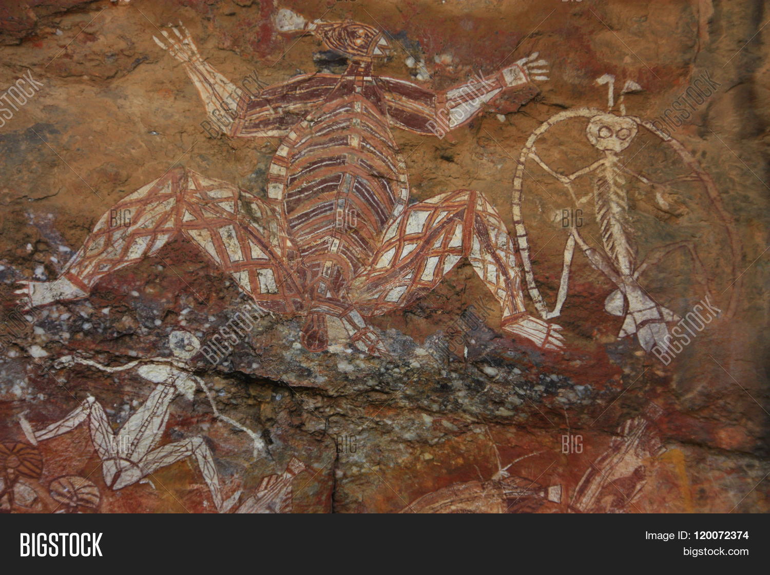 Aboriginal Rock Art Image & Photo (Free Trial) | Bigstock