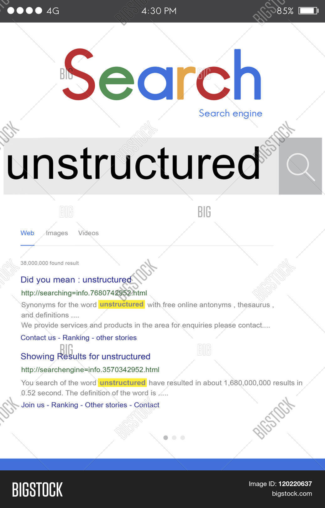 Unstructured Image & Photo (Free Trial) | Bigstock