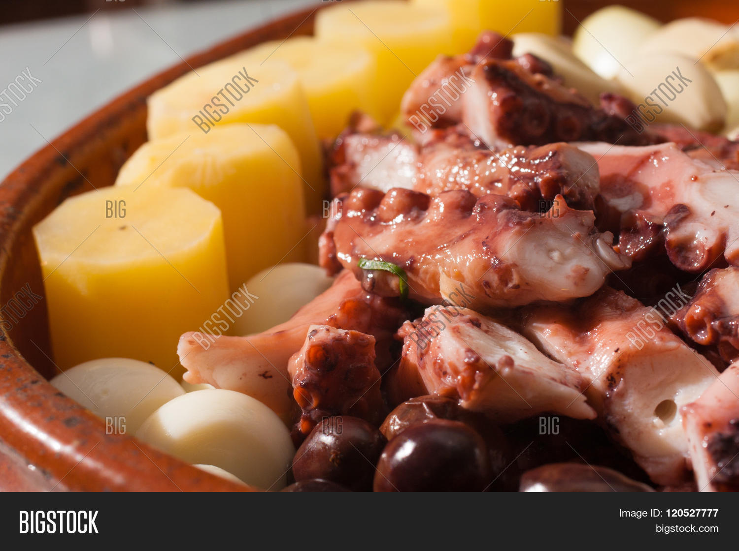 Fresh Octopus Meal Image & Photo (Free Trial) | Bigstock
