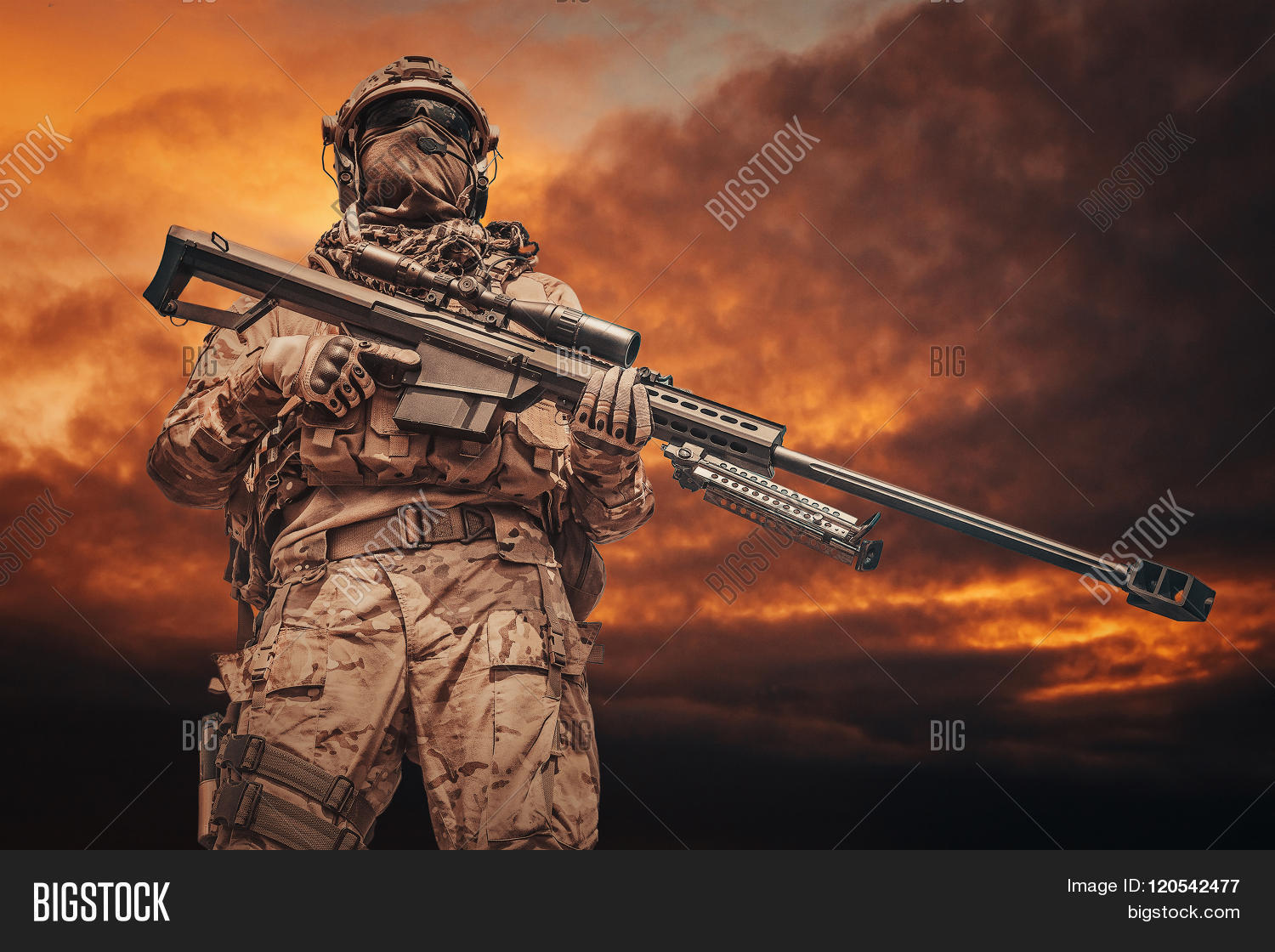 Army Ranger Sniper Image & Photo (Free Trial) | Bigstock
